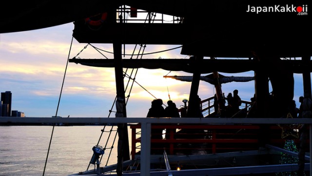 [รีวิว] Santa Maria Osaka Bay Cruise ล่องเรือชมอ่าวโอซาก้า