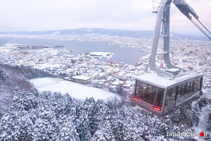 [รีวิว] Mt. Hakodate Ropeway นั่งกระเช้าชมวิวบนภูเขาฮาโกดาเตะ