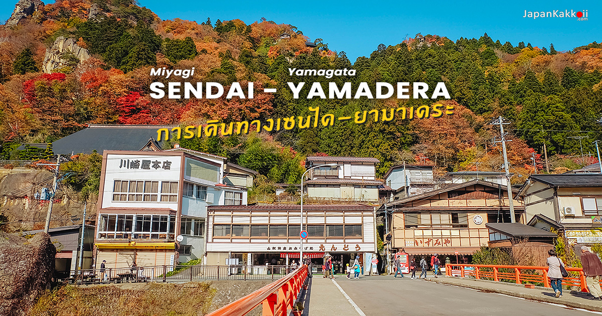 [รีวิว] การเดินทางจากเซนไดไปยามาเดระ (Sendai - Yamadera)
