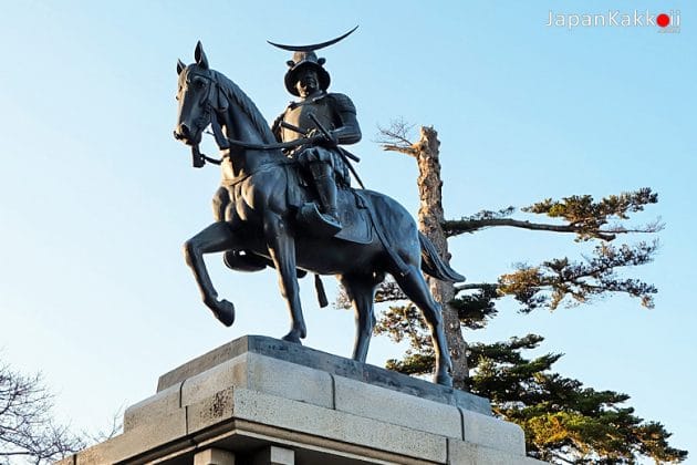 [รีวิว] เที่ยวเมืองเซนได (Sendai) ชมใบไม้เปลี่ยนสี ปราสาทเซนได Aoba Castle