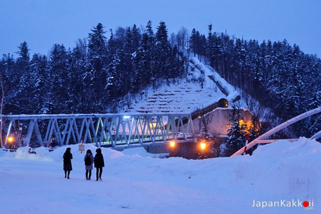 [รีวิว] เที่ยวเมืองบิเอะ (Biei) แช่ออนเซ็นกลางหิมะที่ Shirogane Onsen